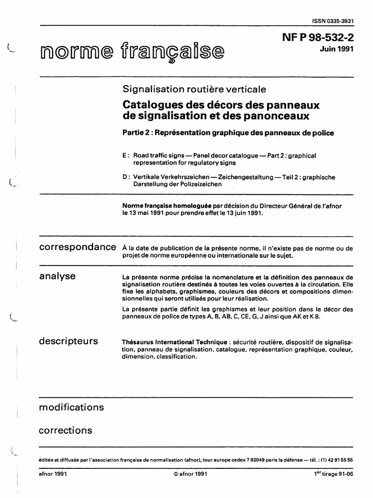 F05-NF P98-532-2 | PDF