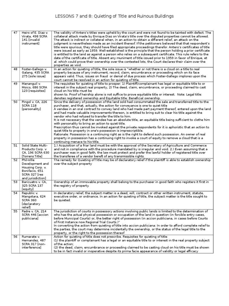 PROP SHEETS - Lessons 7 and 8 - Quieting and Ruinous | PDF | Title ...