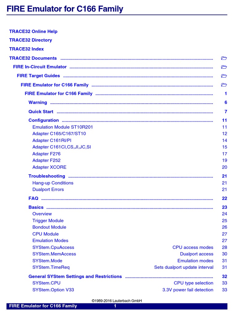 Fire c166 | PDF | Emulator | Instruction Set