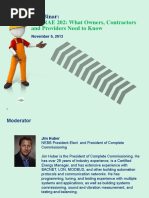 Introduction To ASHRAE Standard 202: Commissioning Process For ...