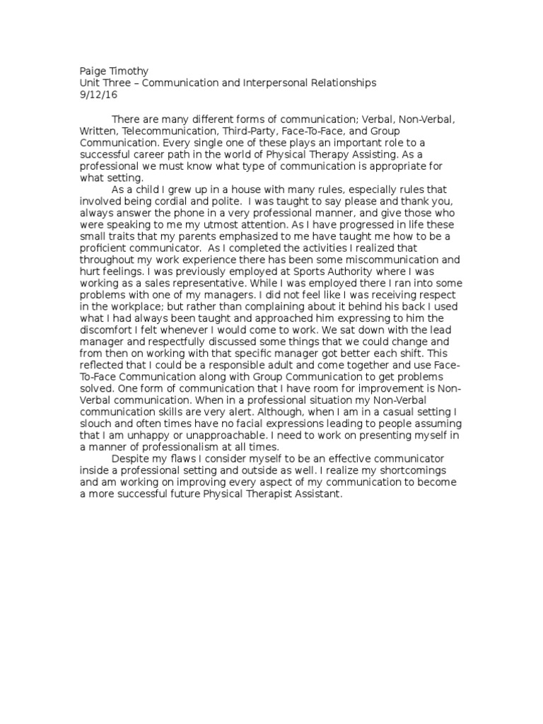 Unit 3 | PDF | Self-Improvement