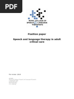 FEES in Speech and Language Therapy | PDF | Informed Consent | Evidence ...