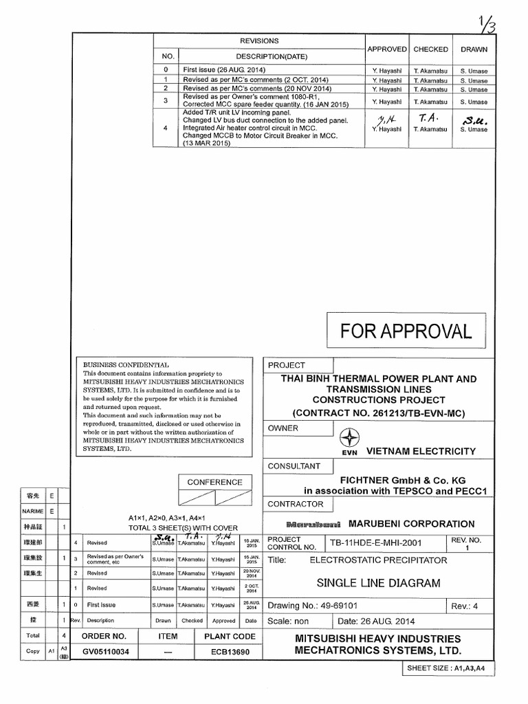 Single Line Diagram | PDF