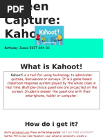 Kahoot! Guide for Teachers | PDF | Distance Education | Computing