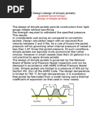 Jacketed Vessel Design | PDF | Steam | Heat Transfer