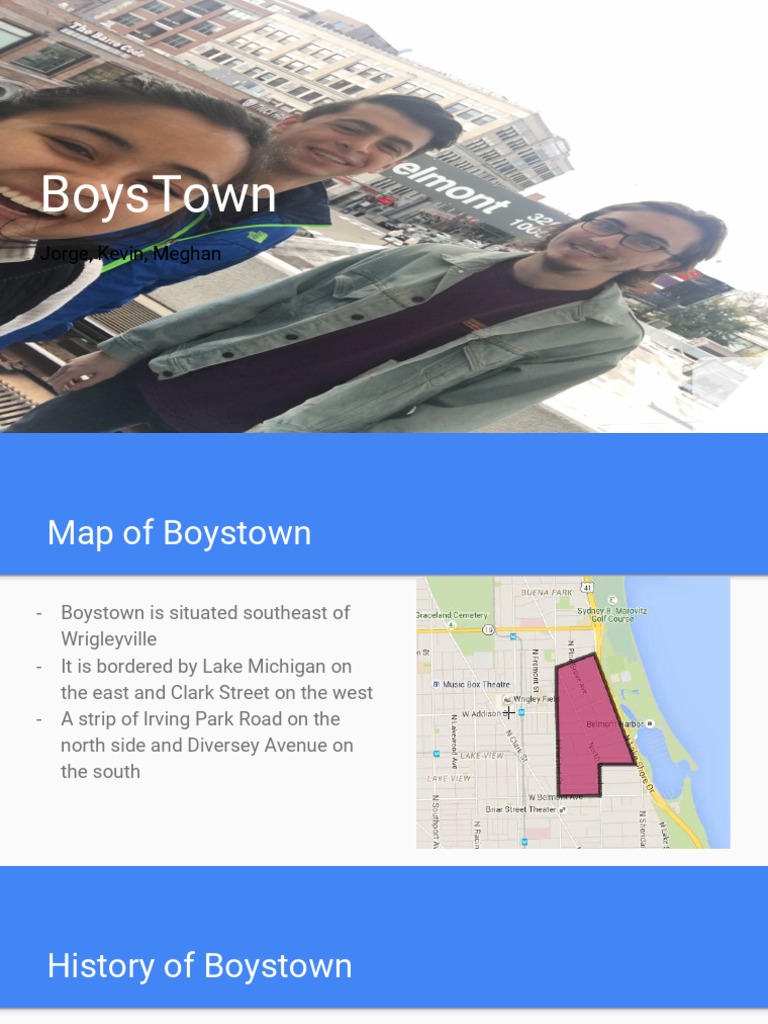 Explore Boystown: History & Attractions | PDF