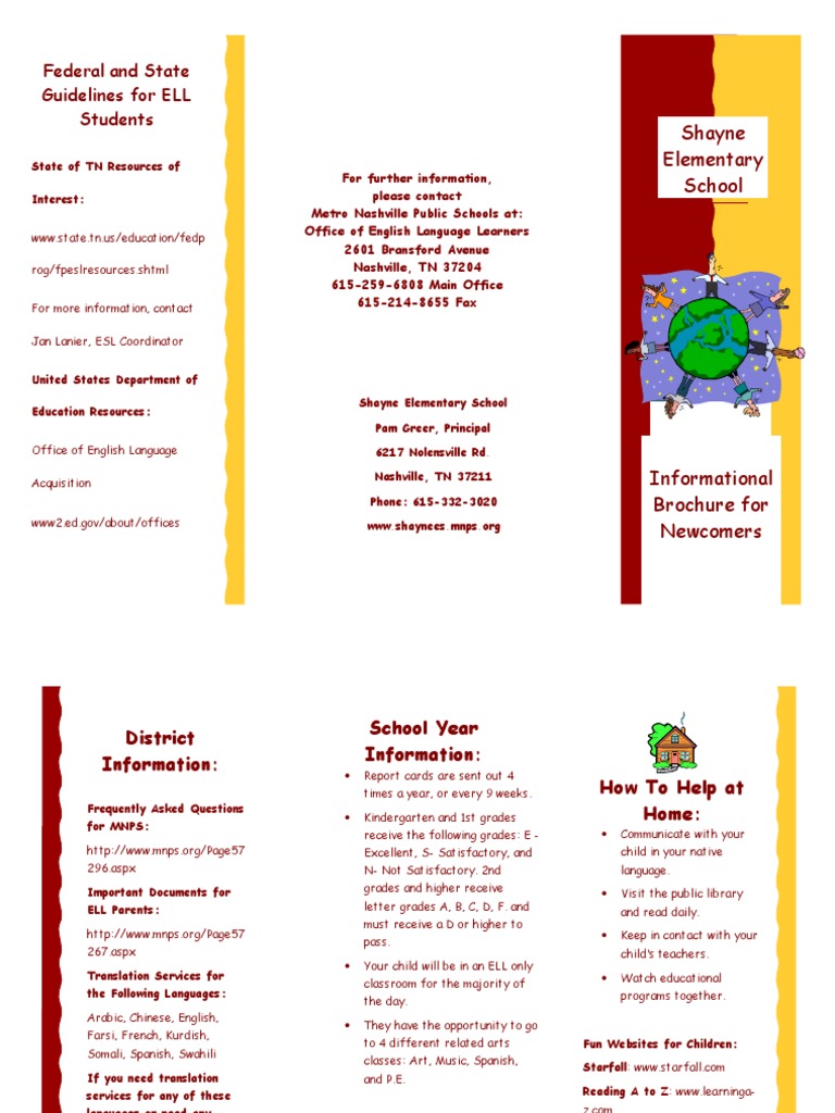 MNPS English Learners Guide for Parents | PDF