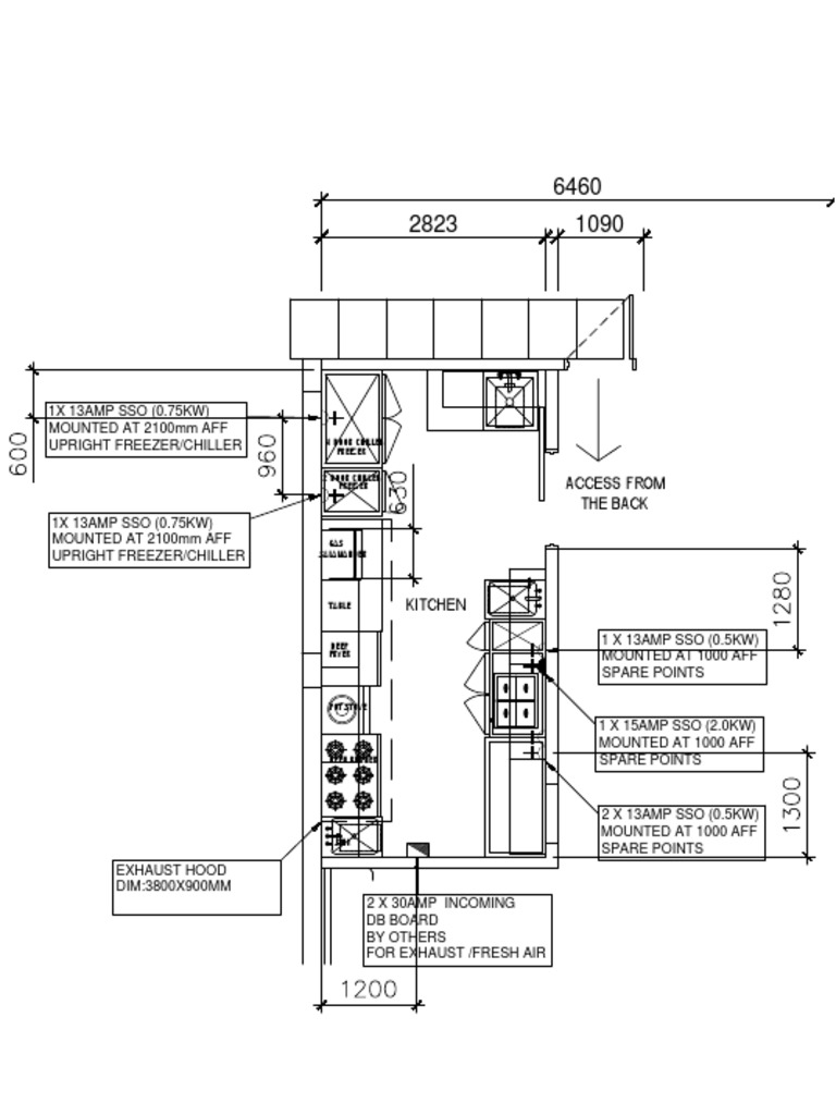 Kitchen Electrical Point | PDF