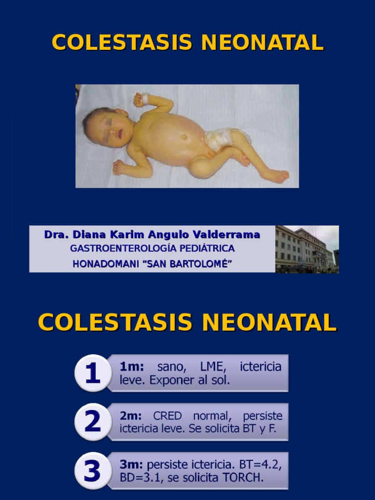 Colestasis Neonatal | Enfermedades digestivas | Abdomen