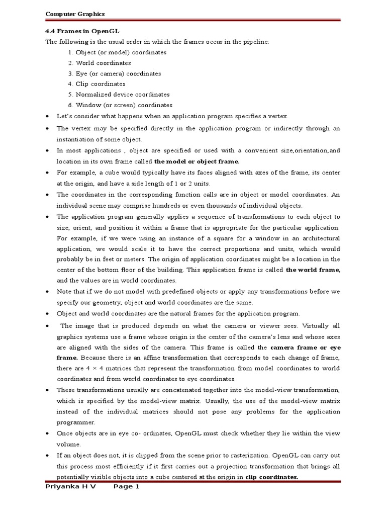 Unit 4-cg - Conti | PDF | Trigonometric Functions | 2 D Computer Graphics
