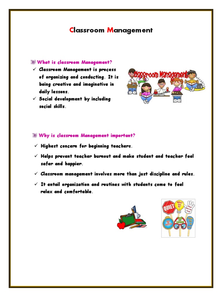 Classroom Management | PDF