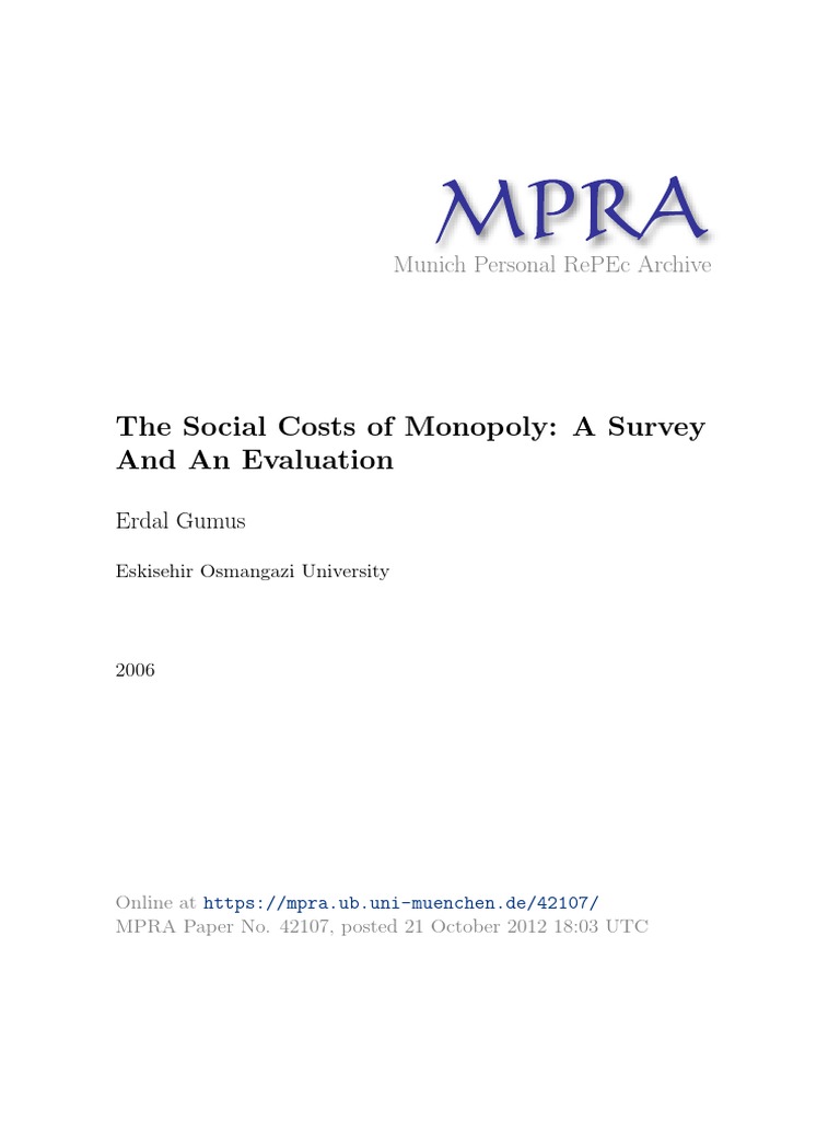 Welfare Triangle | PDF | General Equilibrium Theory | Monopoly
