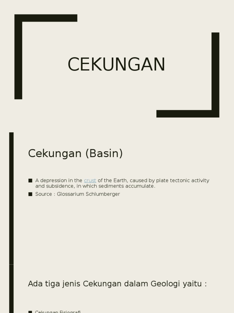 Cekungan | PDF | Sains & Matematika