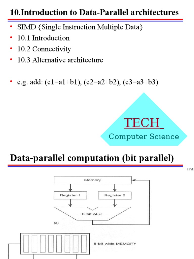 10.introduction To Data-Parallel Architectures | PDF | Computers | Technology & Engineering