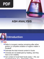 Determination of Ash Content | PDF | Minerals | Chromium