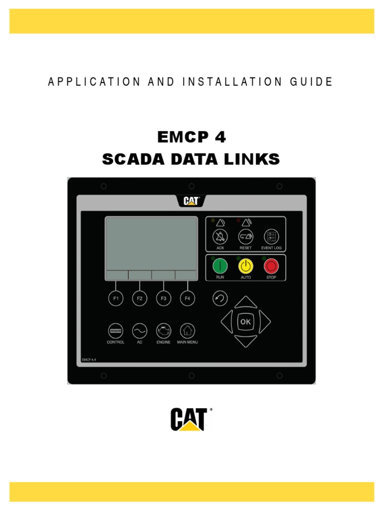 EMCP 4.2 SCADA y Registros Modbus | PDF | Ac Power | Computer Network
