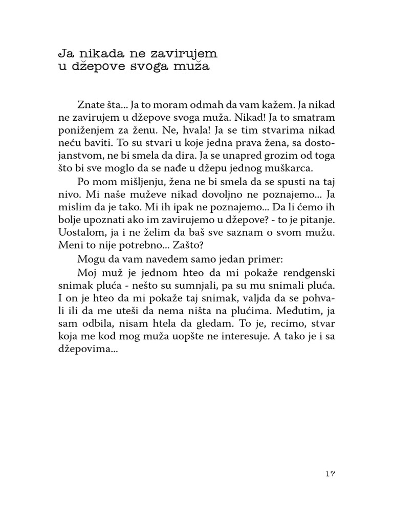 Dusan Radovic Zenski Razgovori 1184 PDF | PDF