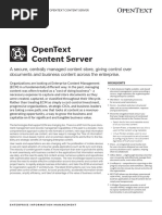 OpenText Archiving and Document Access Architecture | PDF | Server (Computing) | Information ...
