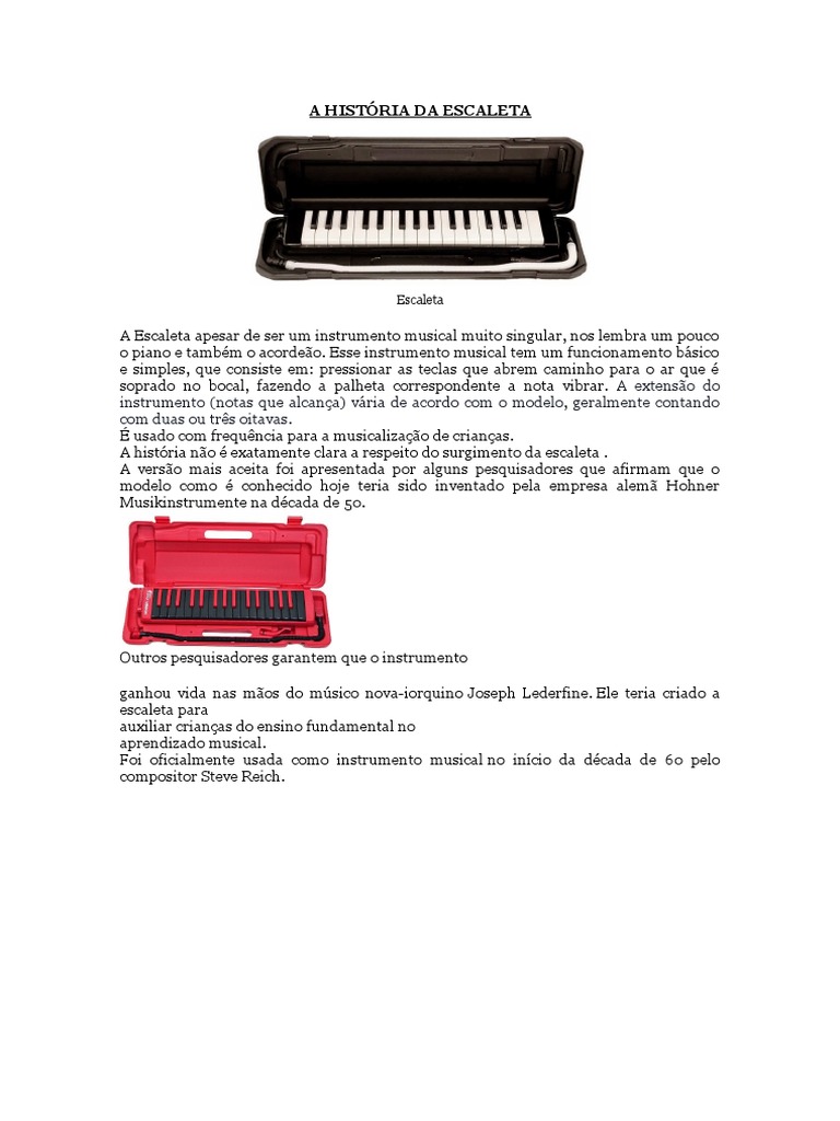 A História Da Escaleta | PDF