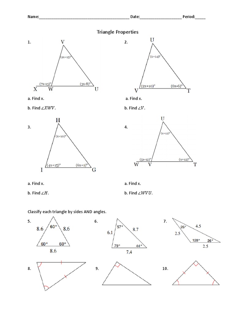 Triangle Properties | PDF