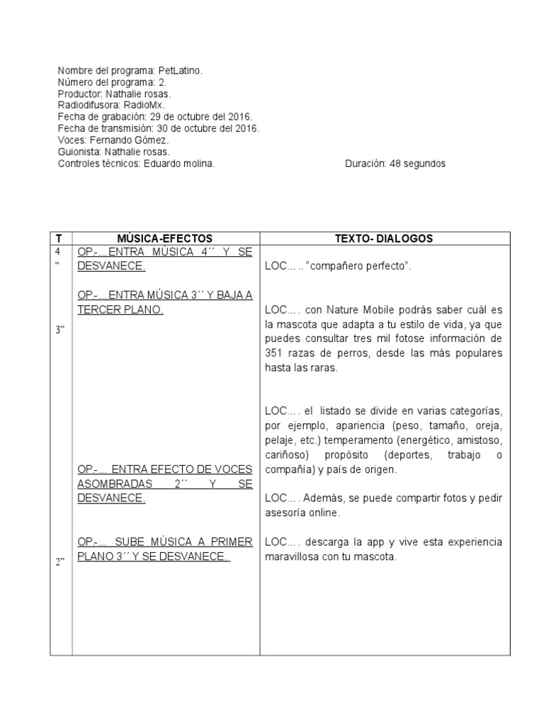 Guion Europeo. | PDF