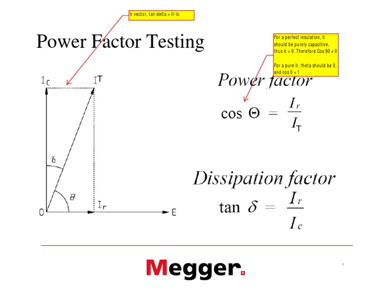PF and Dissipation Factor Angles | PDF