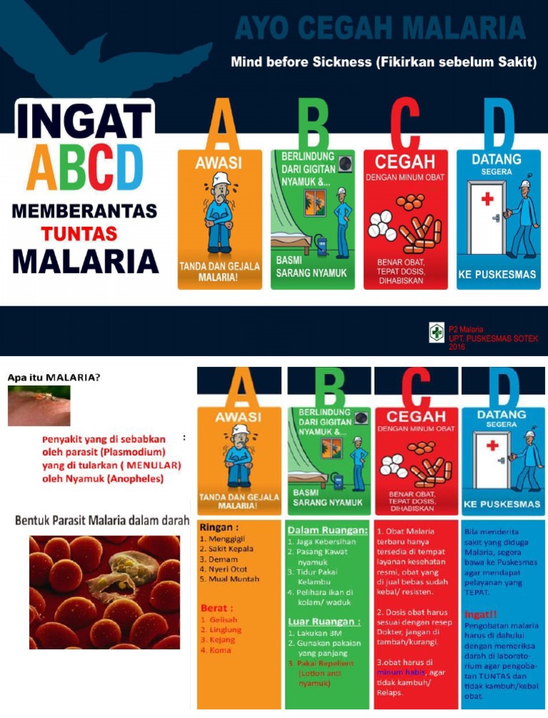 Brosur Malaria | PDF