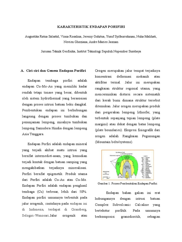 Endapan Porfiri | PDF