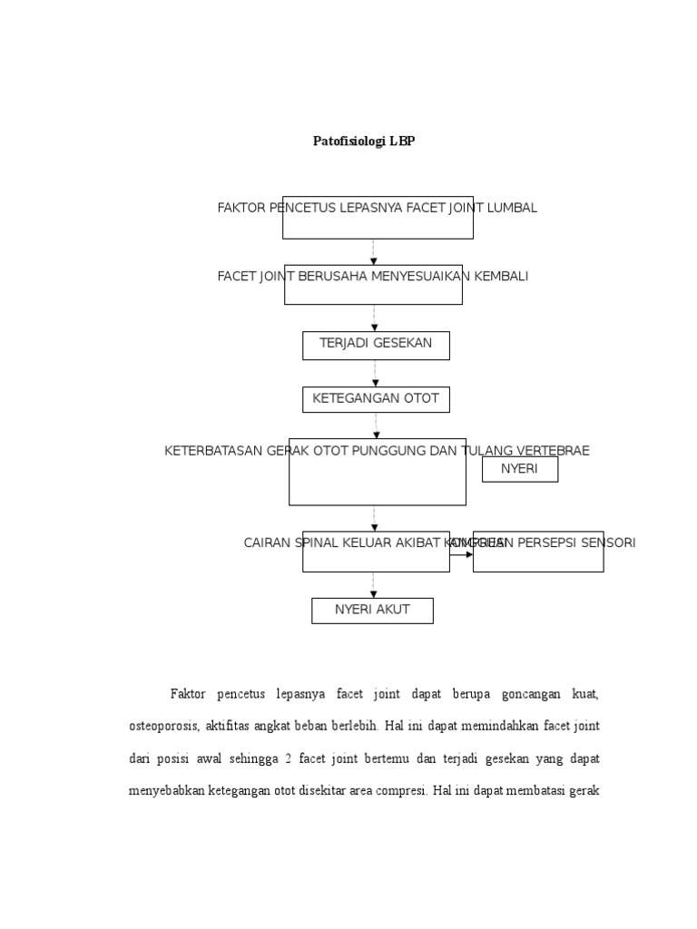 Patofisiologi LBP | PDF