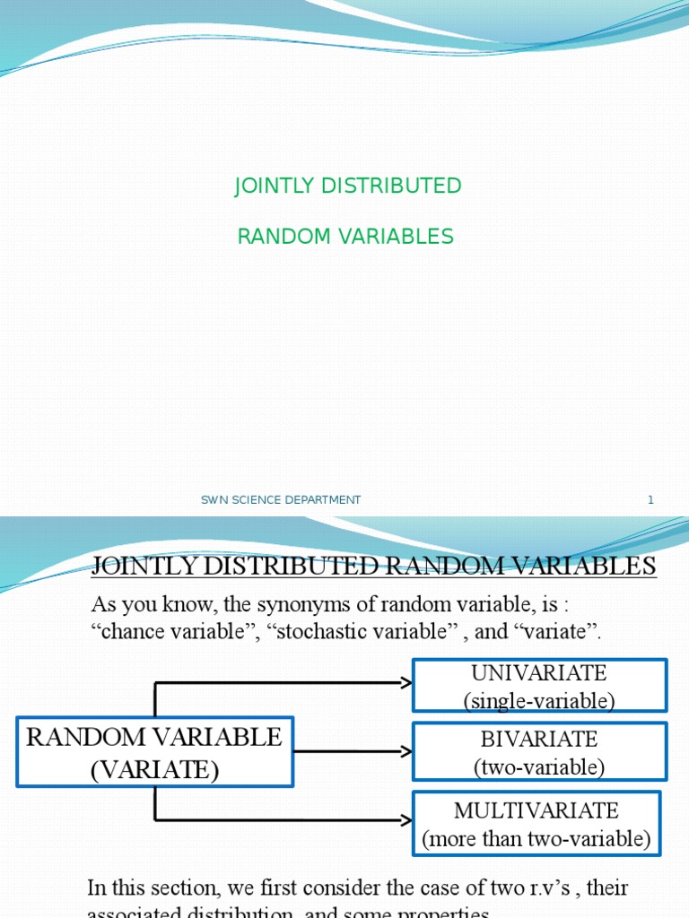 Bi Variate | PDF | Probability Density Function | Expected Value