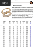 Metric Key & Keyway Dimensions Per ISO/R773 - Js9 Width Tolerance | PDF ...