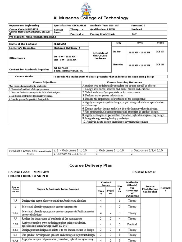 CDP - Design II | PDF | Test (Assessment) | Engineering Design Process