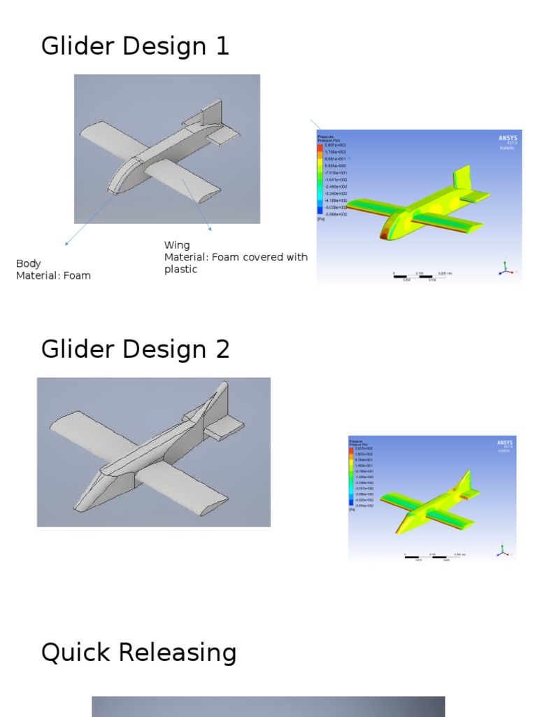 Glider Design & Quick Release Guide | PDF | Games & Activities