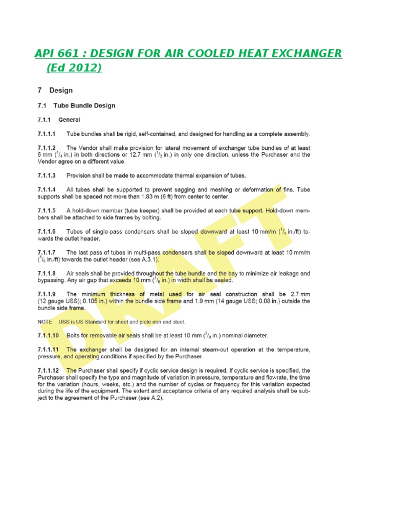 API 661 2012edition | PDF