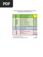 Cyclone Design Calculation Tool Simplified | PDF | Applied And ...