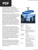 The Founder of Samsung, Lee Byung Chul | PDF