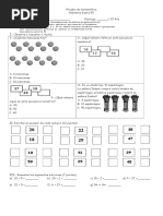 Prueba Numeros Ordinales | PDF
