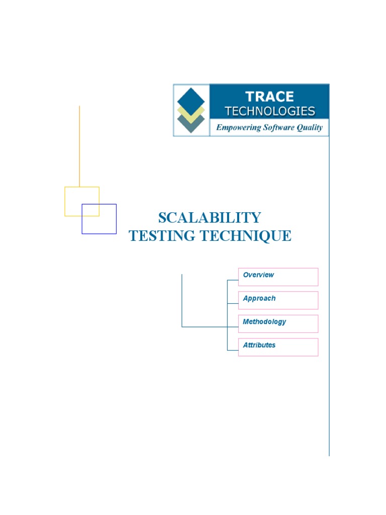 Scalability Testing Techniques Pdf Scalability Web Server