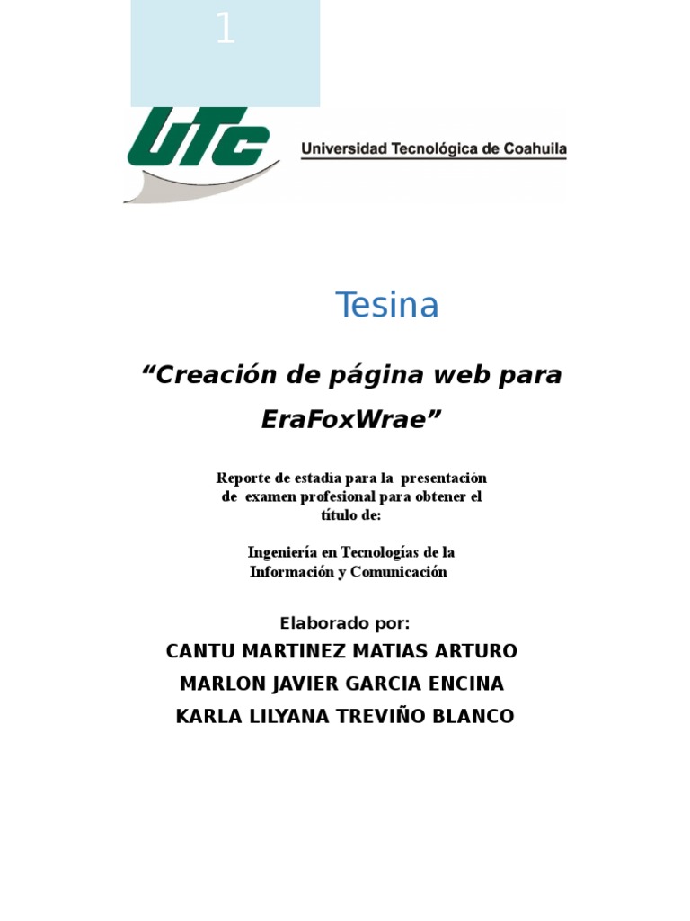 Creacion de Pagina Web. | PDF | Planificación | Software