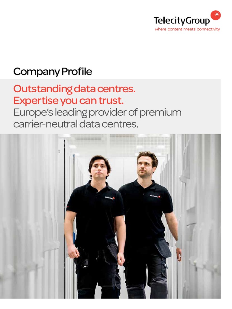 Company Profile: Outstanding Data Centres. Expertise You Can Trust ...