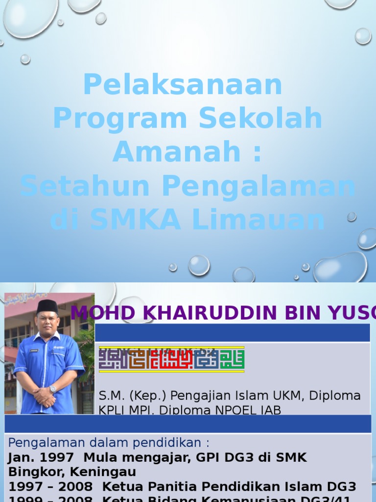 Pelaksanaan Sekolah Amanah - Perkongsian Dengan Sekolah Transformasi | PDF