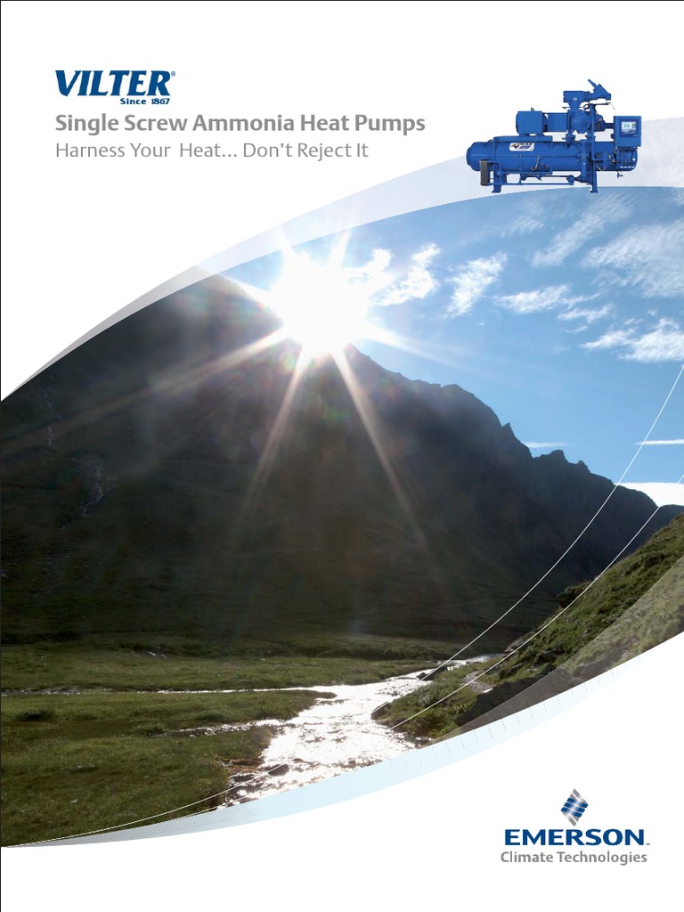Brand Vilter Brochure Heat Pump | PDF | Heat Pump | Gas Compressor