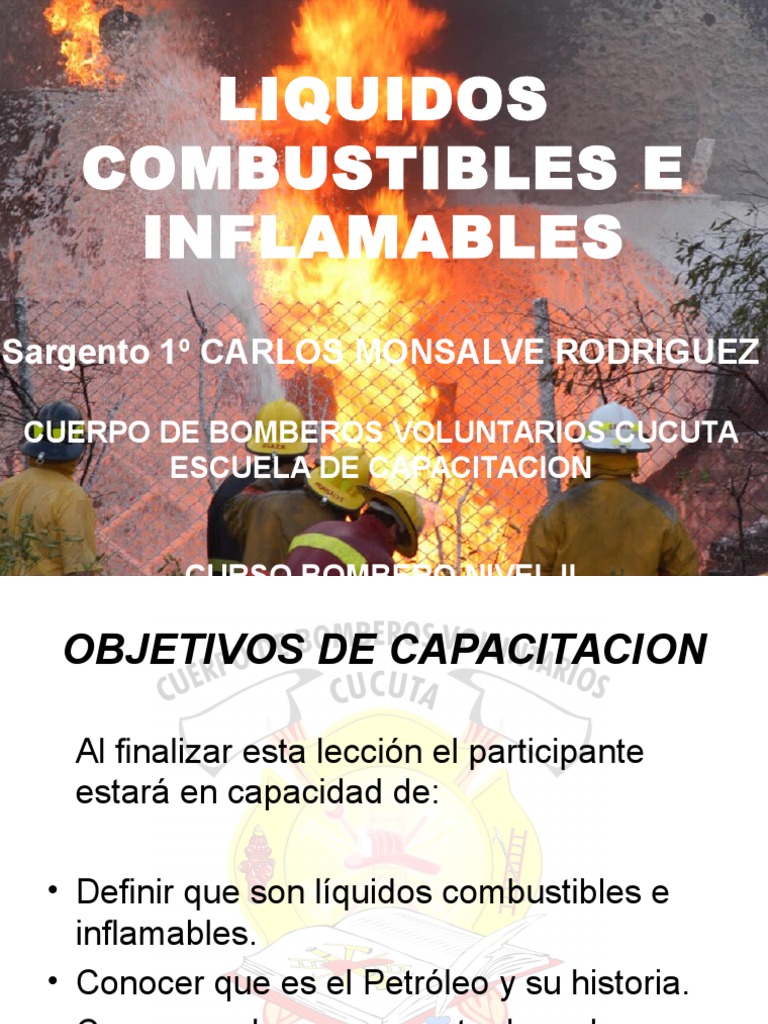 Liquidos Combustibles e Inflamables | PDF | Combustibles | Gasolina