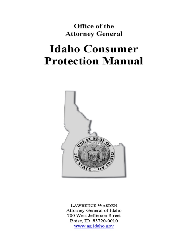Consumer Protection Manual | PDF | Used Car | Consumer Protection