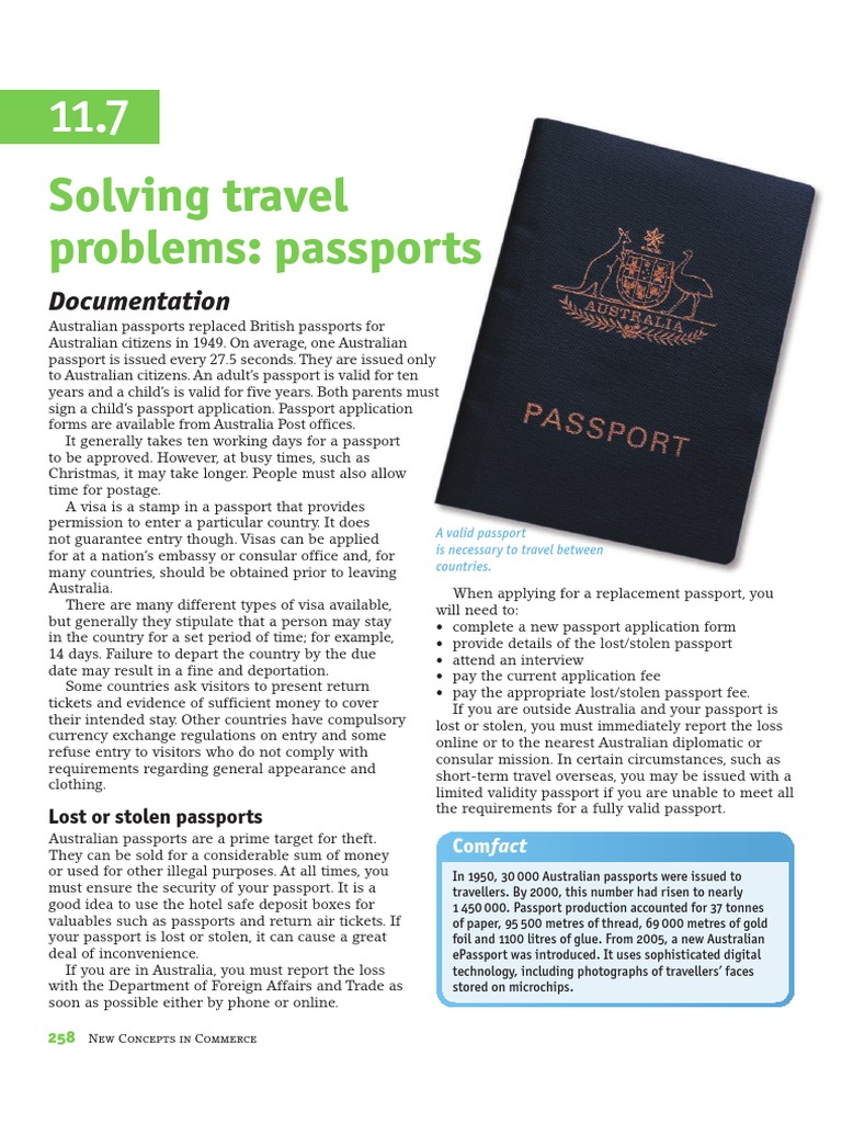 Solving Travel Problems Textbook | Download Free PDF | Travel Visa ...