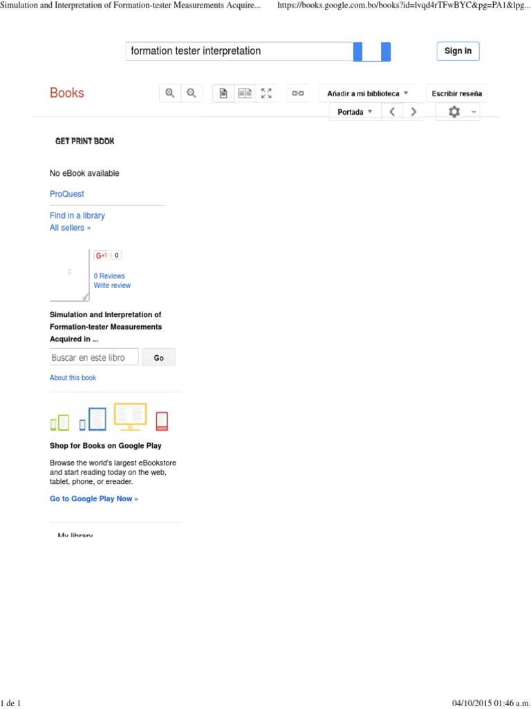 Simulation and Interpretation of Formation-Tester Measurements Acquired ...