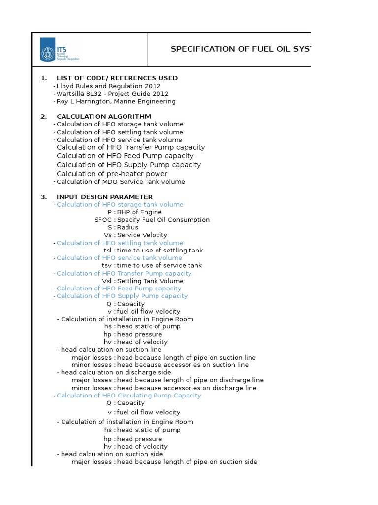 Fuel Oil System | PDF | Fuel Oil | Viscosity