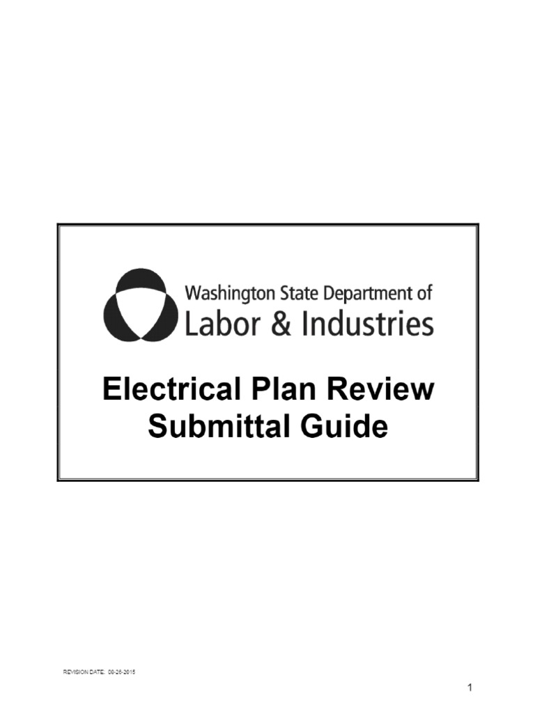 Electrical Plan Review Submittal Guide | PDF