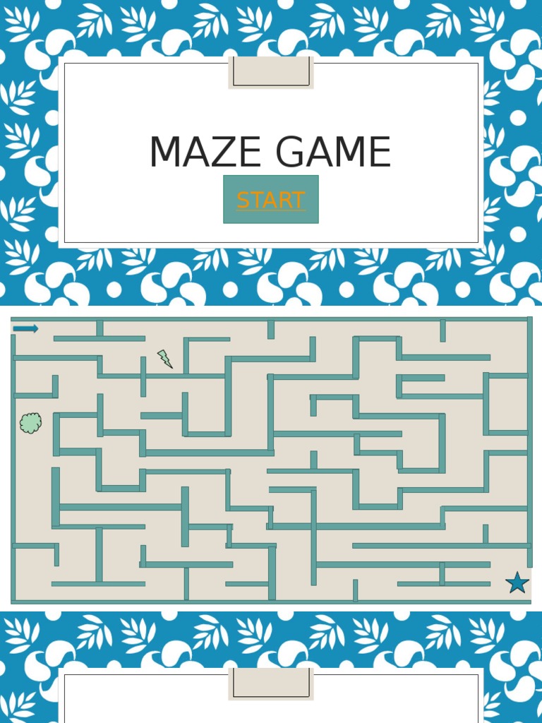 Maze Game | PDF