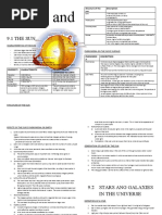 Science Form 3 - Chapter 9 (Sun and Galaxies) | PDF | Stars | Supernova